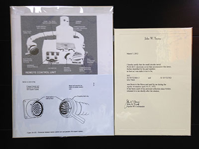 FS: Apollo 16 PLSS RCU Dust Cover - Young - collectSPACE: Messages