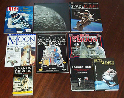FS: Library of space and moon landing books - collectSPACE: Messages