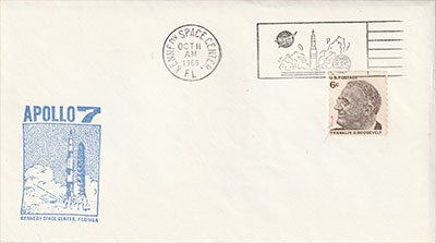 Apollo 7 cover: NASA cachet and Kellogg's - collectSPACE: Messages