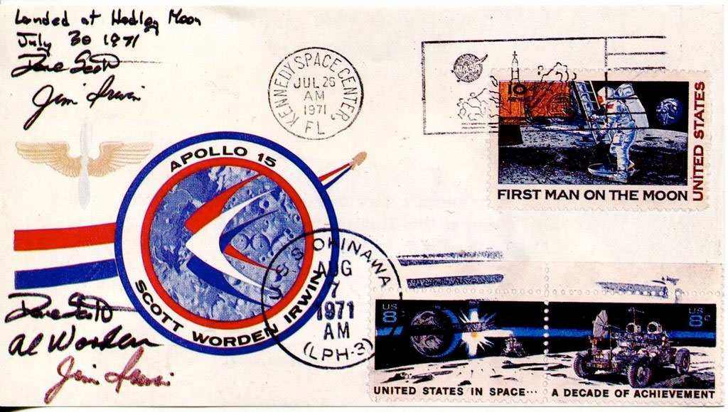 Comments on Apollo 15 Sieger cover - collectSPACE: Messages