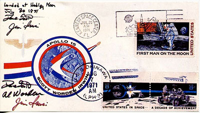 Comments on Apollo 15 Sieger cover - collectSPACE: Messages