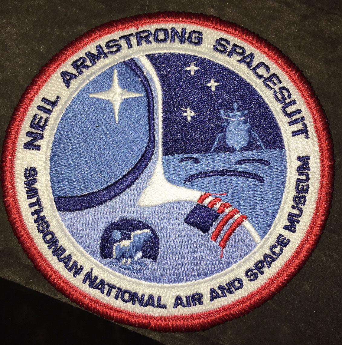 Smithsonian 'Reboot the Suit' Armstrong patch - collectSPACE: Messages