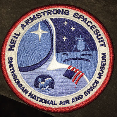 Smithsonian 'Reboot the Suit' Armstrong patch - collectSPACE: Messages