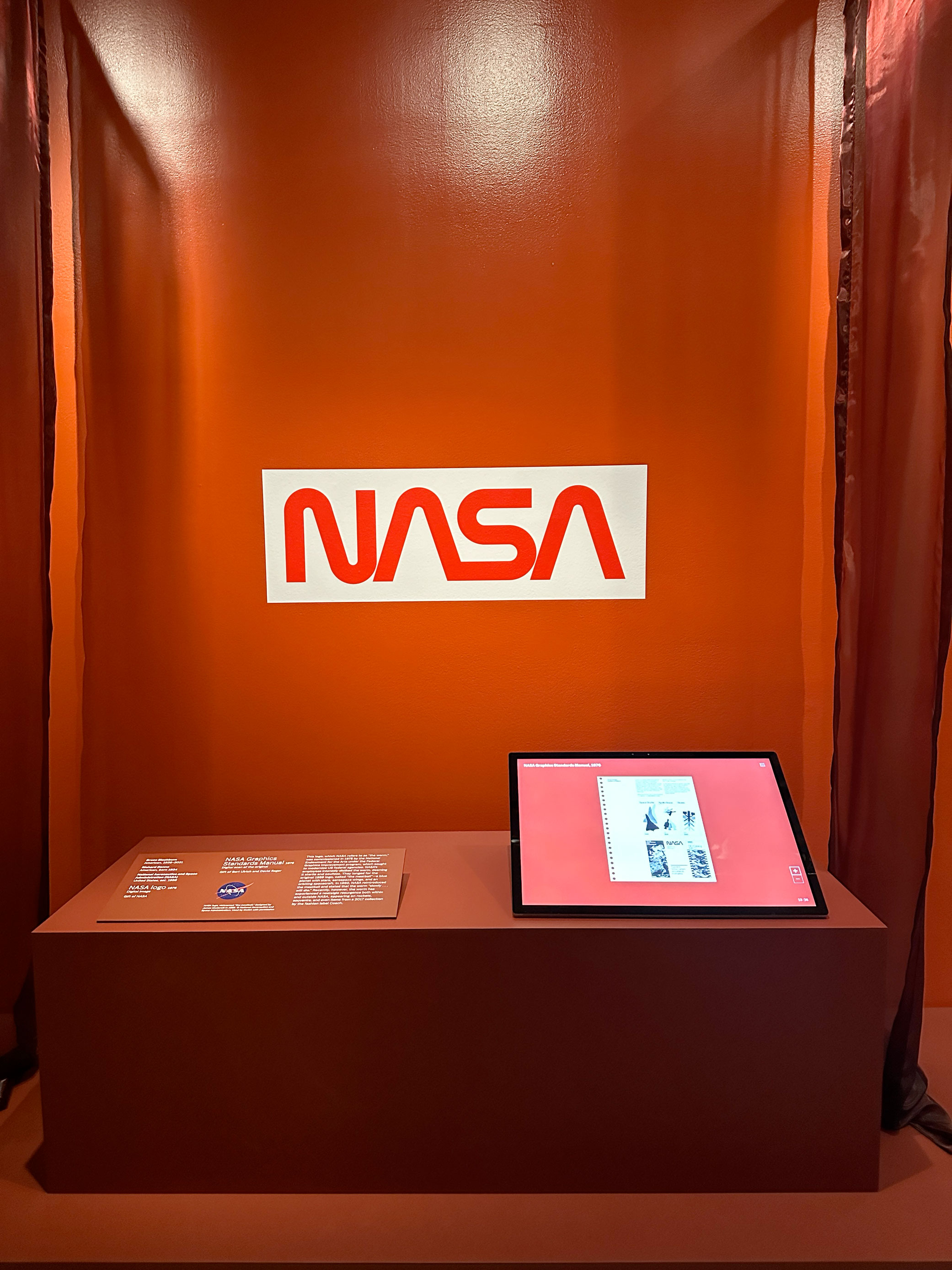 NASA 'worm' in Museum of Modern Art (NY) - collectSPACE: Messages