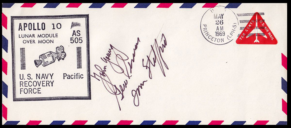 How many Apollo 10 hand cancelled covers? - collectSPACE: Messages