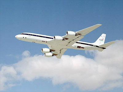 NASA DC-8 donated to Idaho State University - collectSPACE: Messages