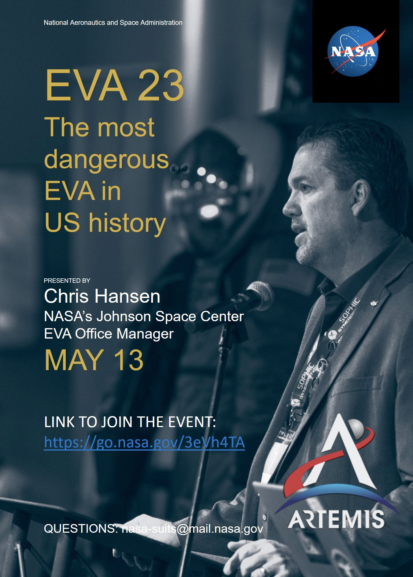 5/13: Most dangerous EVA in history (JSC) - collectSPACE: Messages