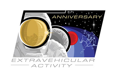 NASA's 50th Anniversary of EVA official insignia - collectSPACE: Messages