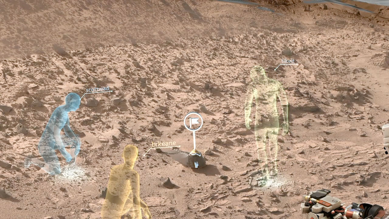 NASA and Microsoft OnSight on Mars (HoloLens) - collectSPACE: Messages