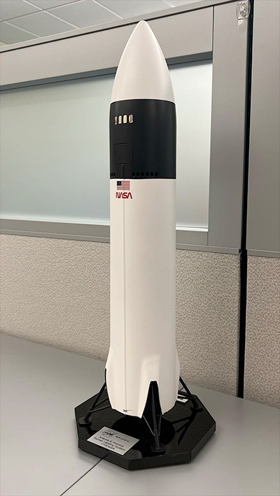 NASA/MSFC 1:100 Artemis III Starship HLS - collectSPACE: Messages
