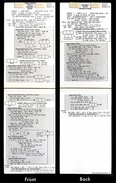 FS: Conrad book, STS-2 cue card, ISS label - collectSPACE: Messages