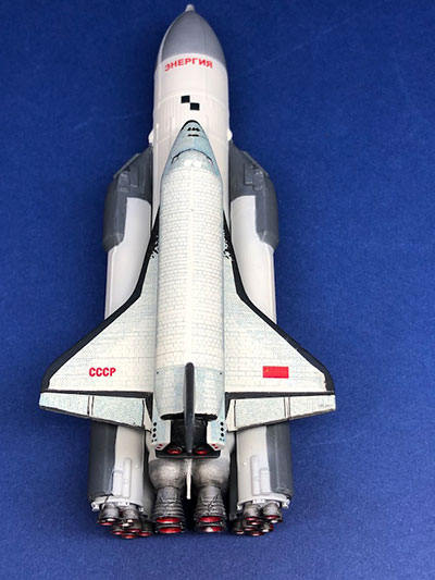 1:400 Soviet Energia Buran (3D print) - collectSPACE: Messages