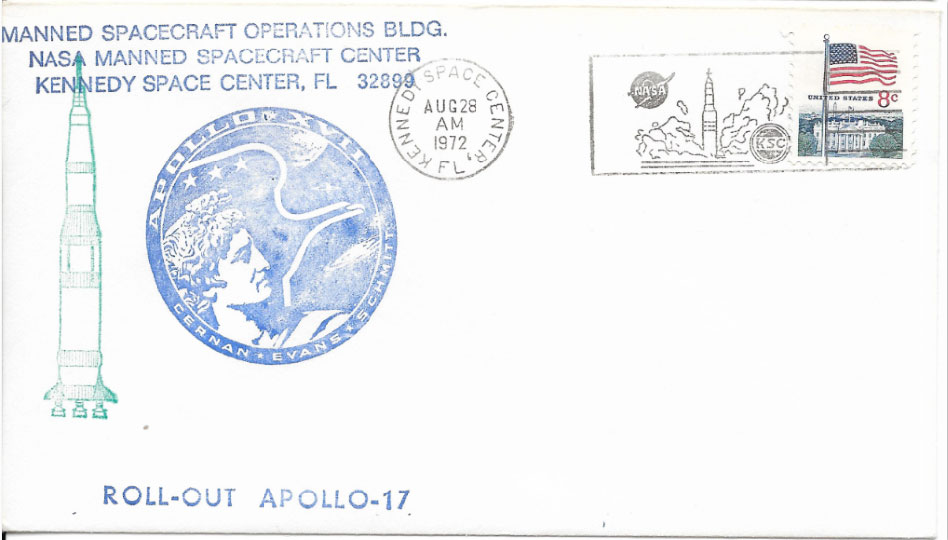 Commemorative covers for rocket rollouts - collectSPACE: Messages
