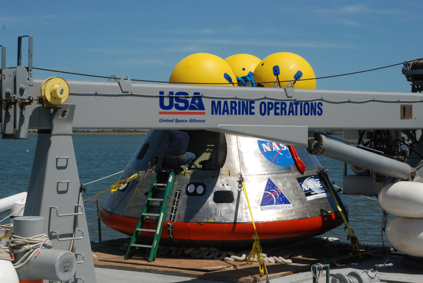 Orion Mpcv Floatation And Water Recovery Tests