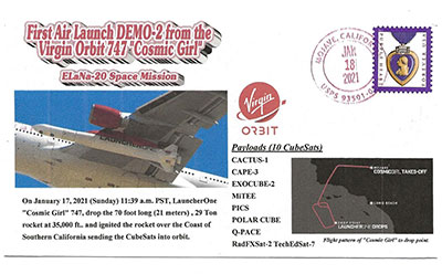 Virgin Orbit LauncherOne launch covers - collectSPACE: Messages