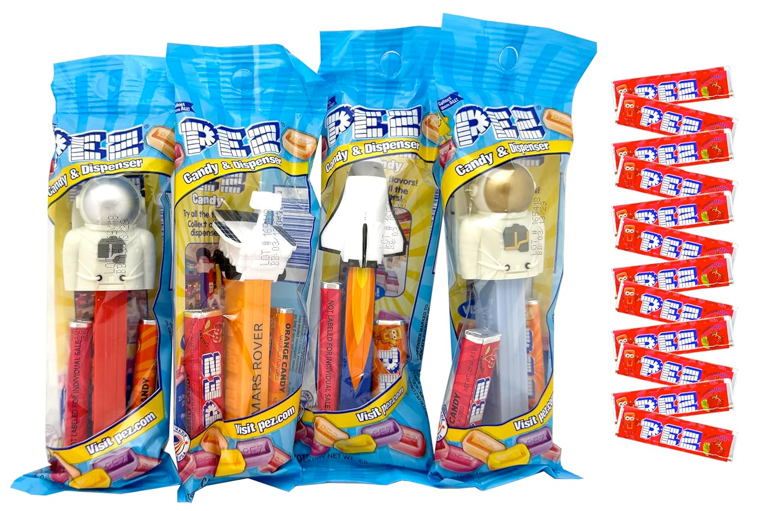 PEZ 'Space Mission' candy dispensers - collectSPACE: Messages