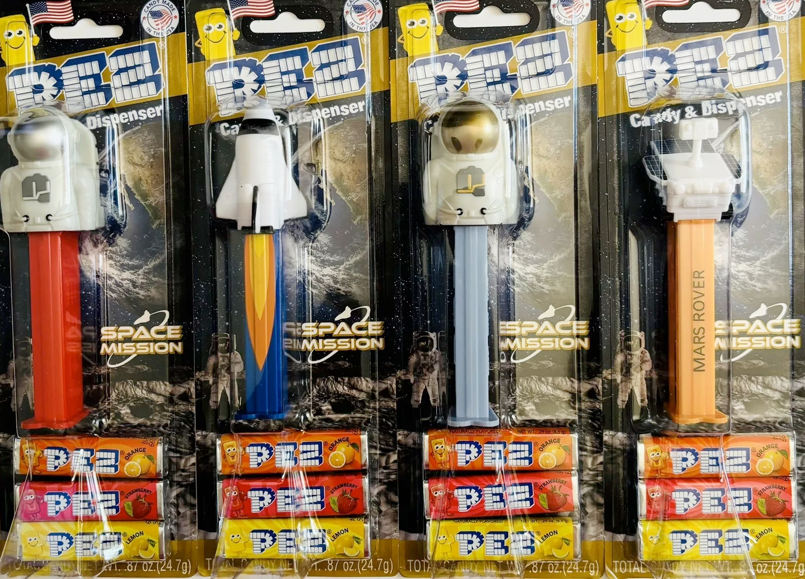PEZ 'Space Mission' candy dispensers - collectSPACE: Messages