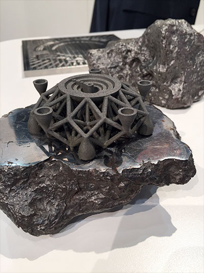First object 3D printed from asteroid metals - collectSPACE: Messages