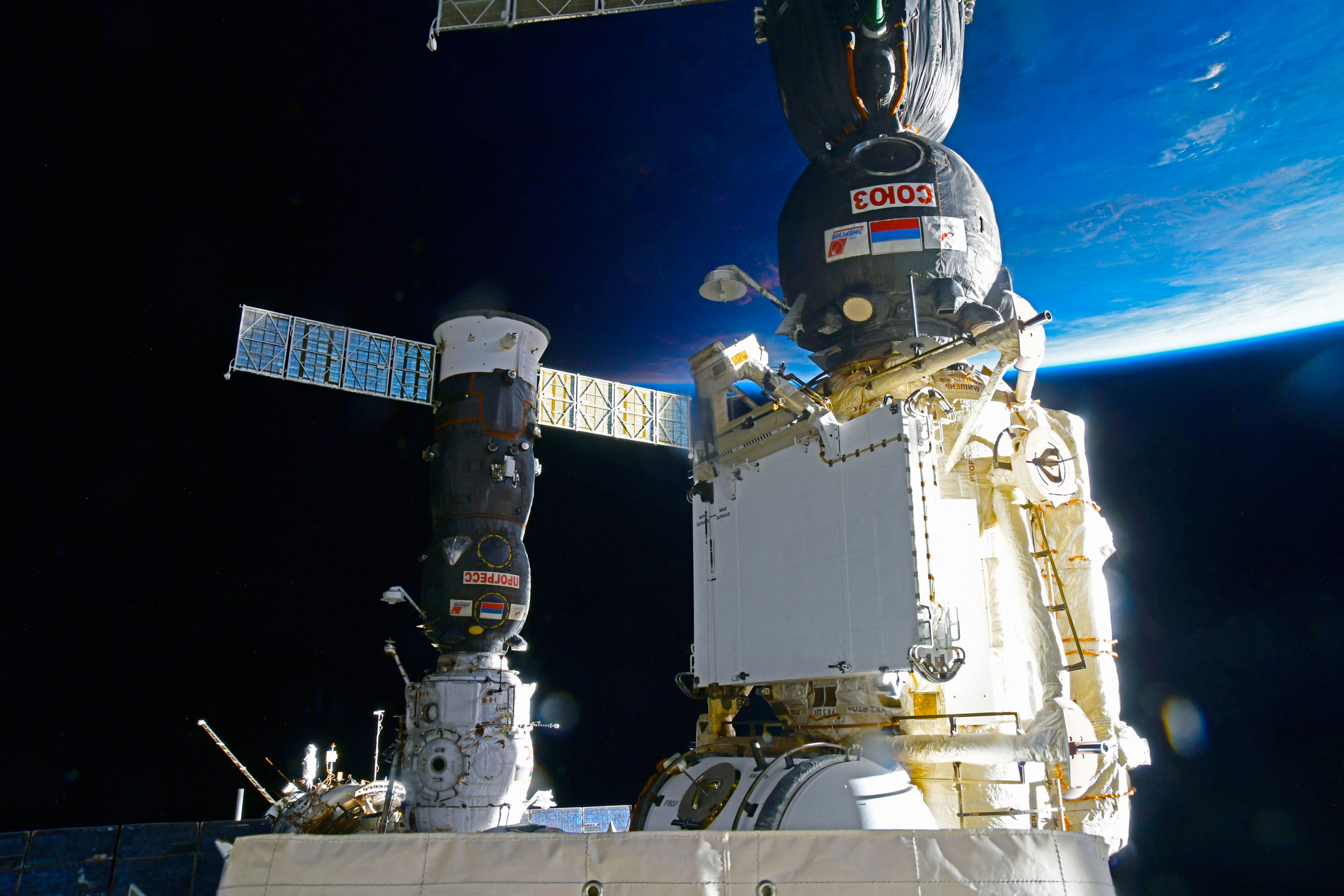 Progress MS-14 (ISS 75P) cargo spacecraft - collectSPACE: Messages