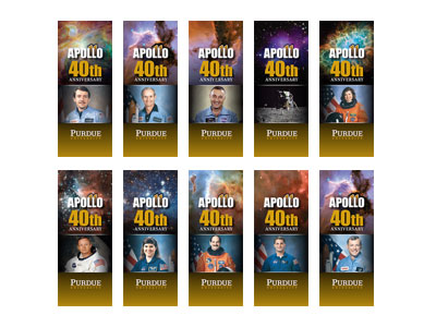 Purdue Apollo 11 40th anniv. banner auction - collectSPACE: Messages