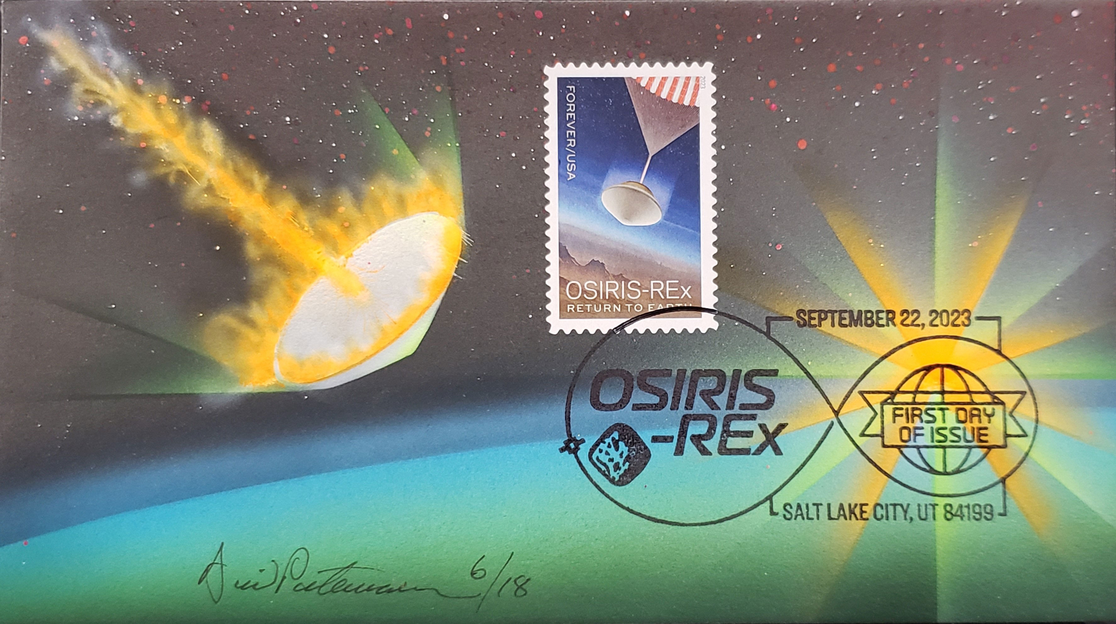 Space Cover 840: Painted cachets variations - collectSPACE: Messages