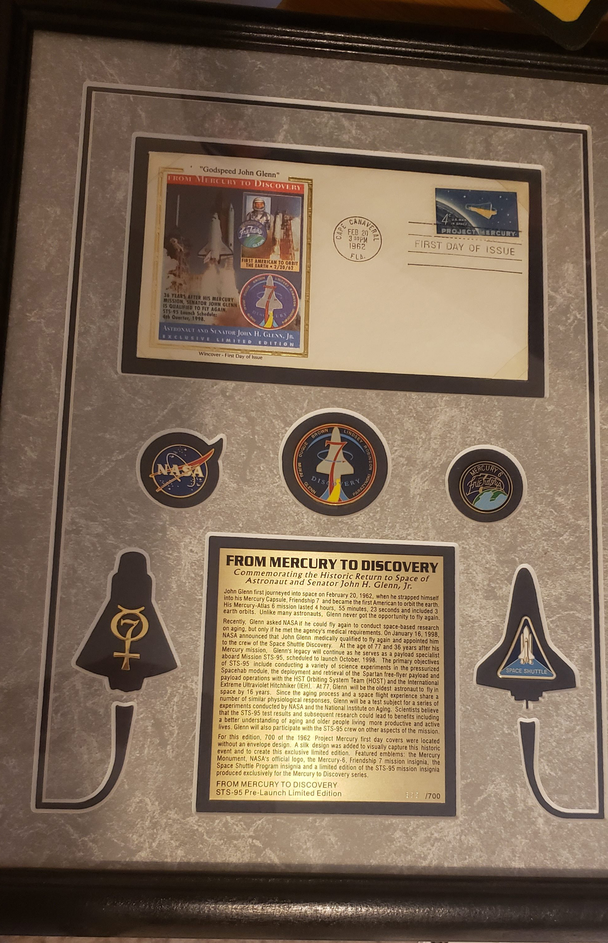 FS: Shuttle bookmarks, patch and more - collectSPACE: Messages