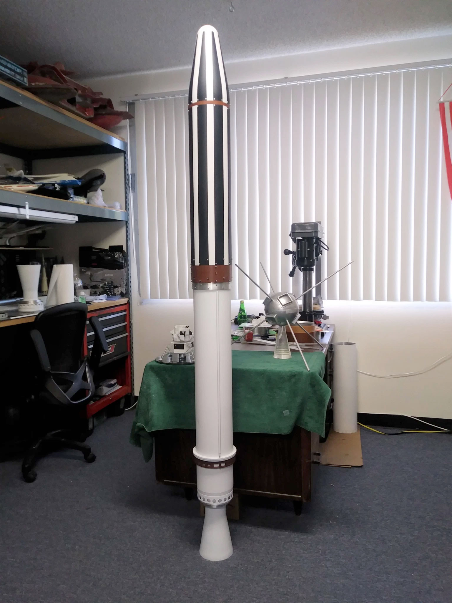 Explorer 1 full-scale metal replica - collectSPACE: Messages