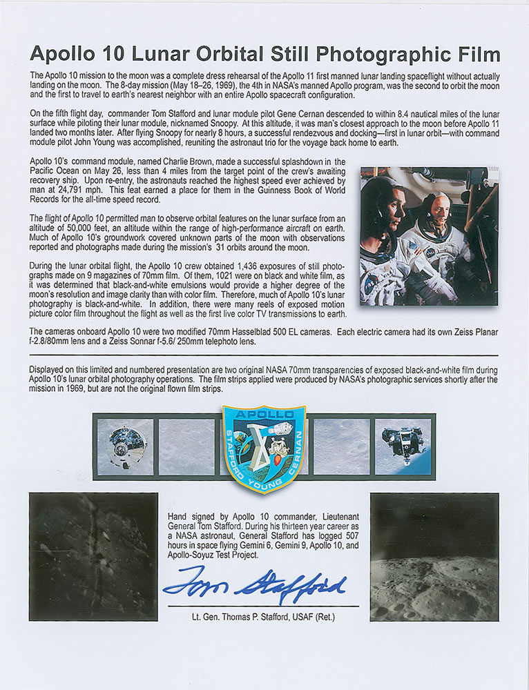 Major Components Of Apollo 10 Mission