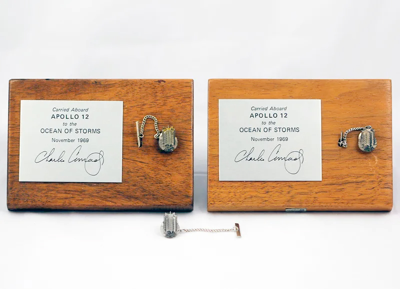 Apollo 12 SNAP-27 flown pins' location - collectSPACE: Messages
