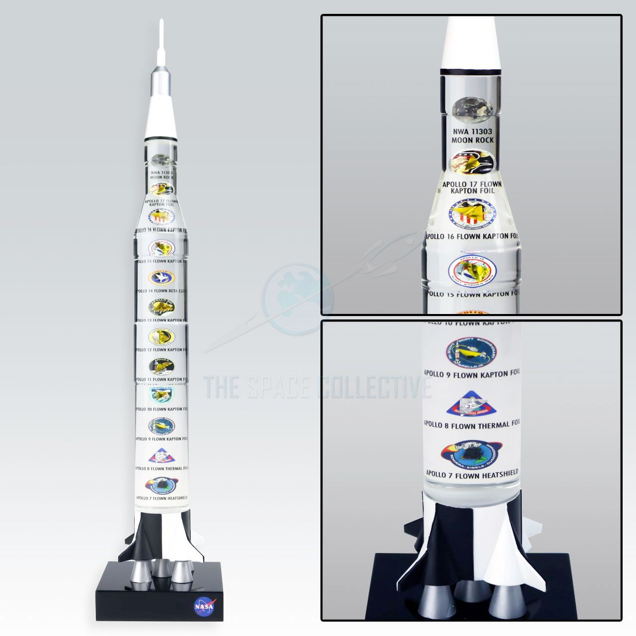 Apollo 17 Rocket Model