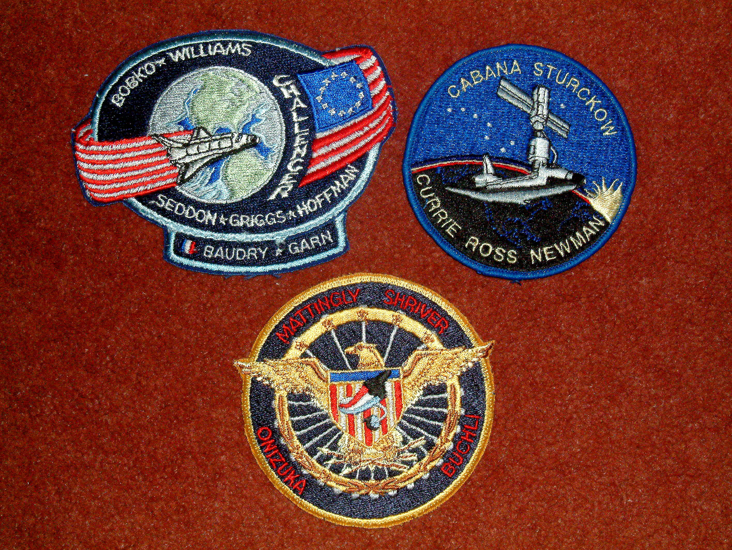 Rarity of STS-51E, 51C and STS-88 patches - collectSPACE: Messages