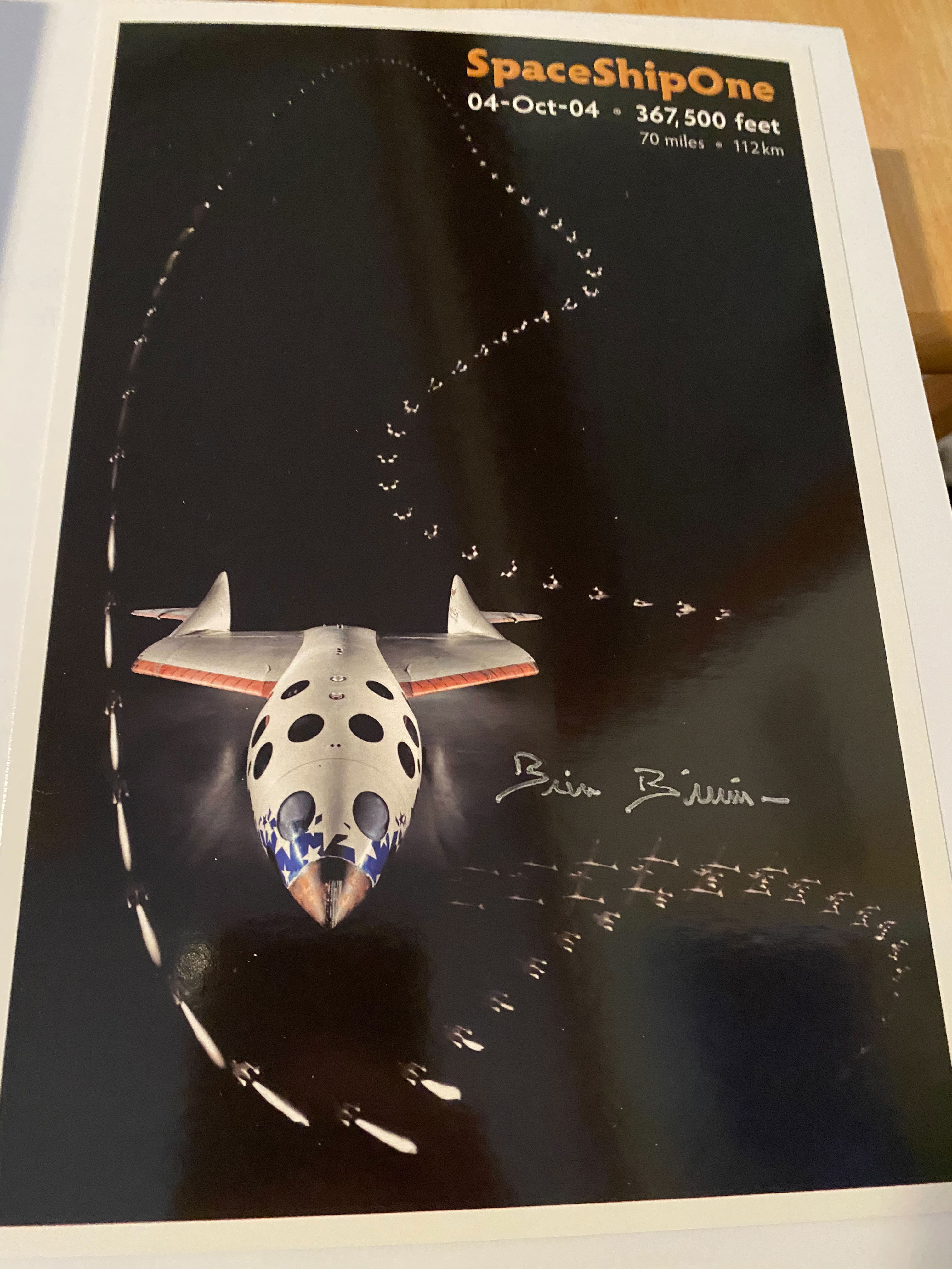 Magic and Menace of SpaceShipOne (Binnie) - collectSPACE: Messages