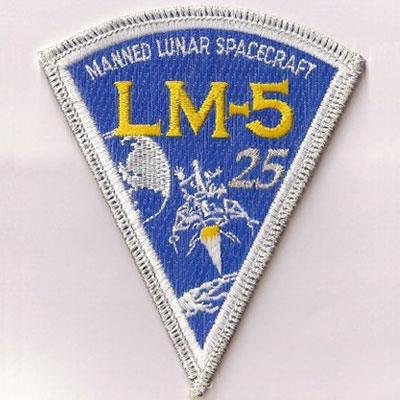 WTB: LM-5 25th anniversary patch - collectSPACE: Messages