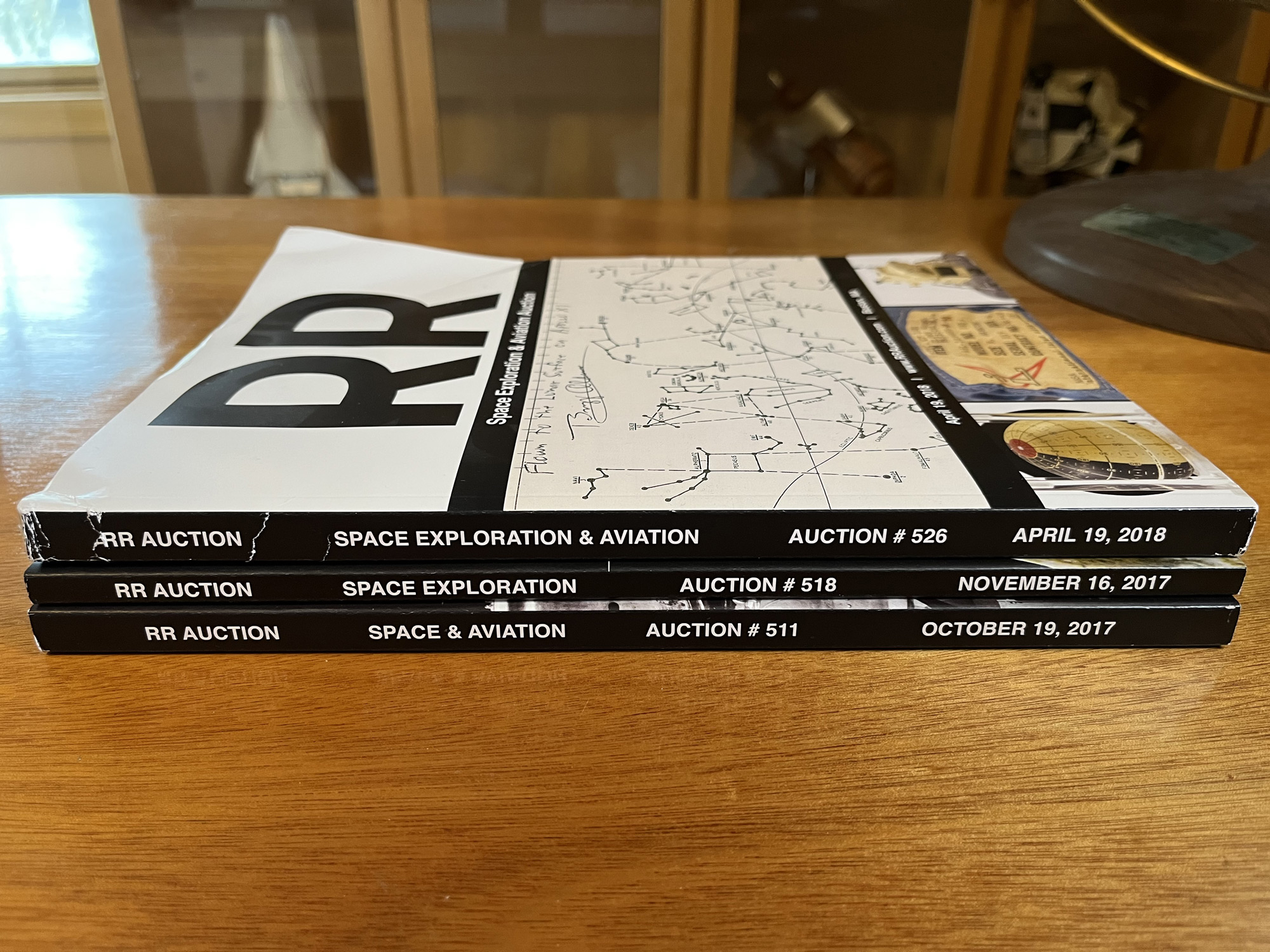 Auction catalogs, free to good home - collectSPACE: Messages