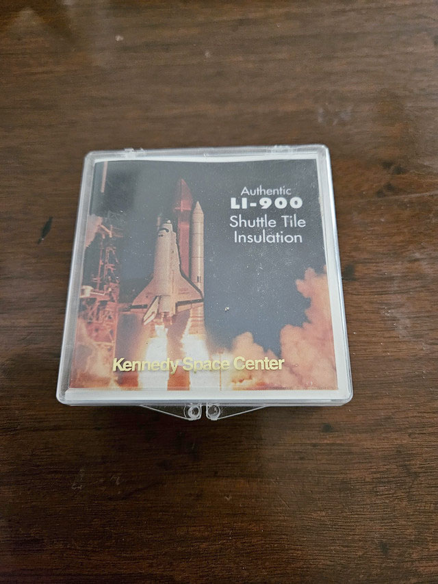 FS: Shuttle tile fragment, CRS-7 artifact - collectSPACE: Messages