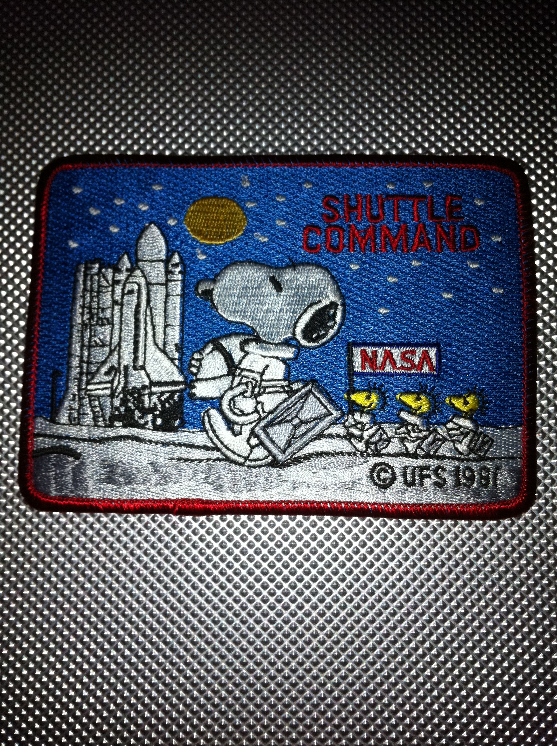 Snoopy and NASA: emblems and pennants - collectSPACE: Messages