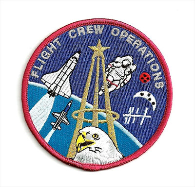 Flight Crew Operations patch - collectSPACE: Messages