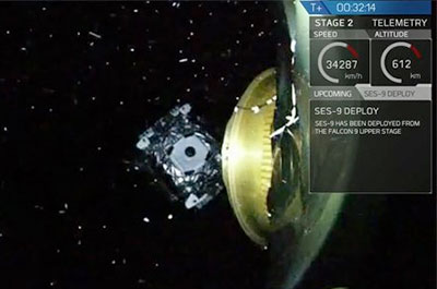 SpaceX Falcon 9/SES-9 and droneship attempt - collectSPACE: Messages