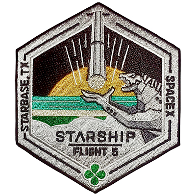 SpaceX Starship Test Flight patches - collectSPACE: Messages