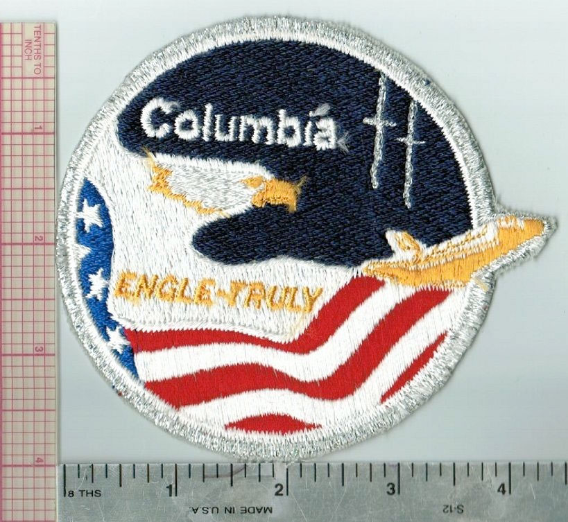 STS-2/Columbia gold variant (prototype) patch - collectSPACE: Messages