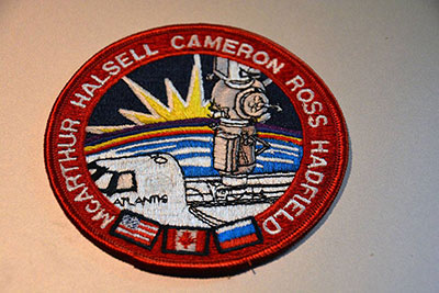FS: STS-74 flown patch w/Mir onboard marker - collectSPACE: Messages