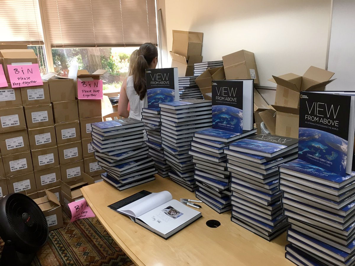 Terry Virts 'View From Above' book signings - collectSPACE: Messages