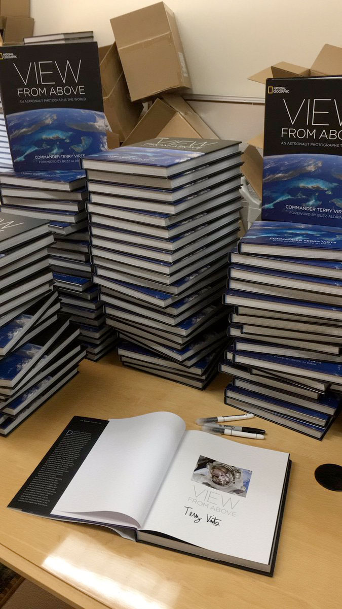 Terry Virts 'View From Above' book signings - collectSPACE: Messages