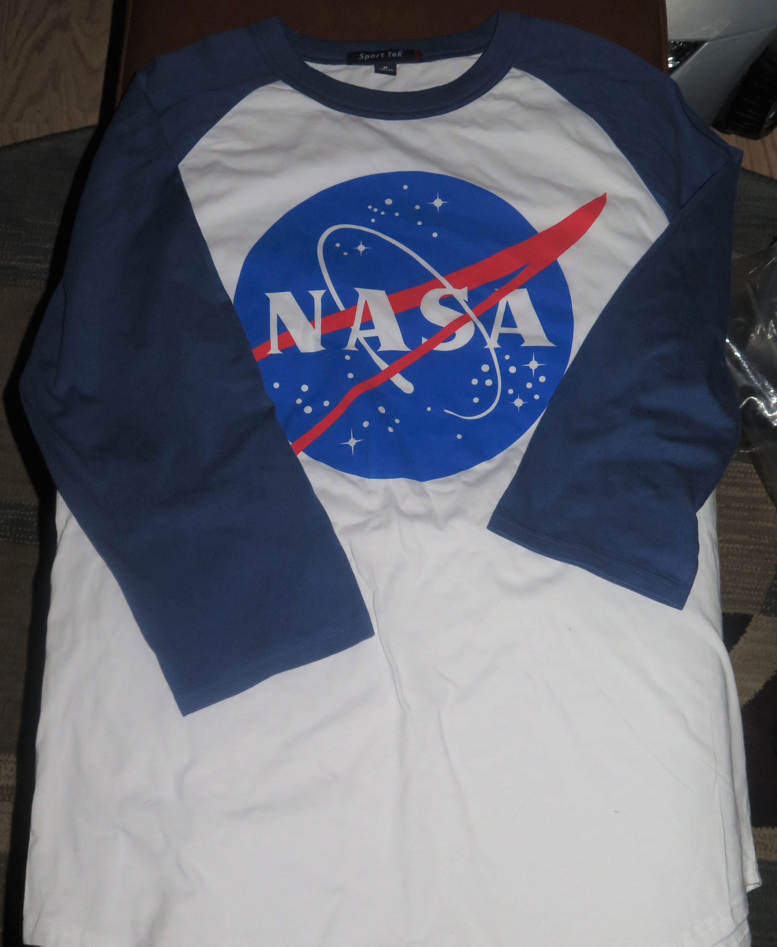 FS: NASA logo raglan baseball t-shirts - collectSPACE: Messages