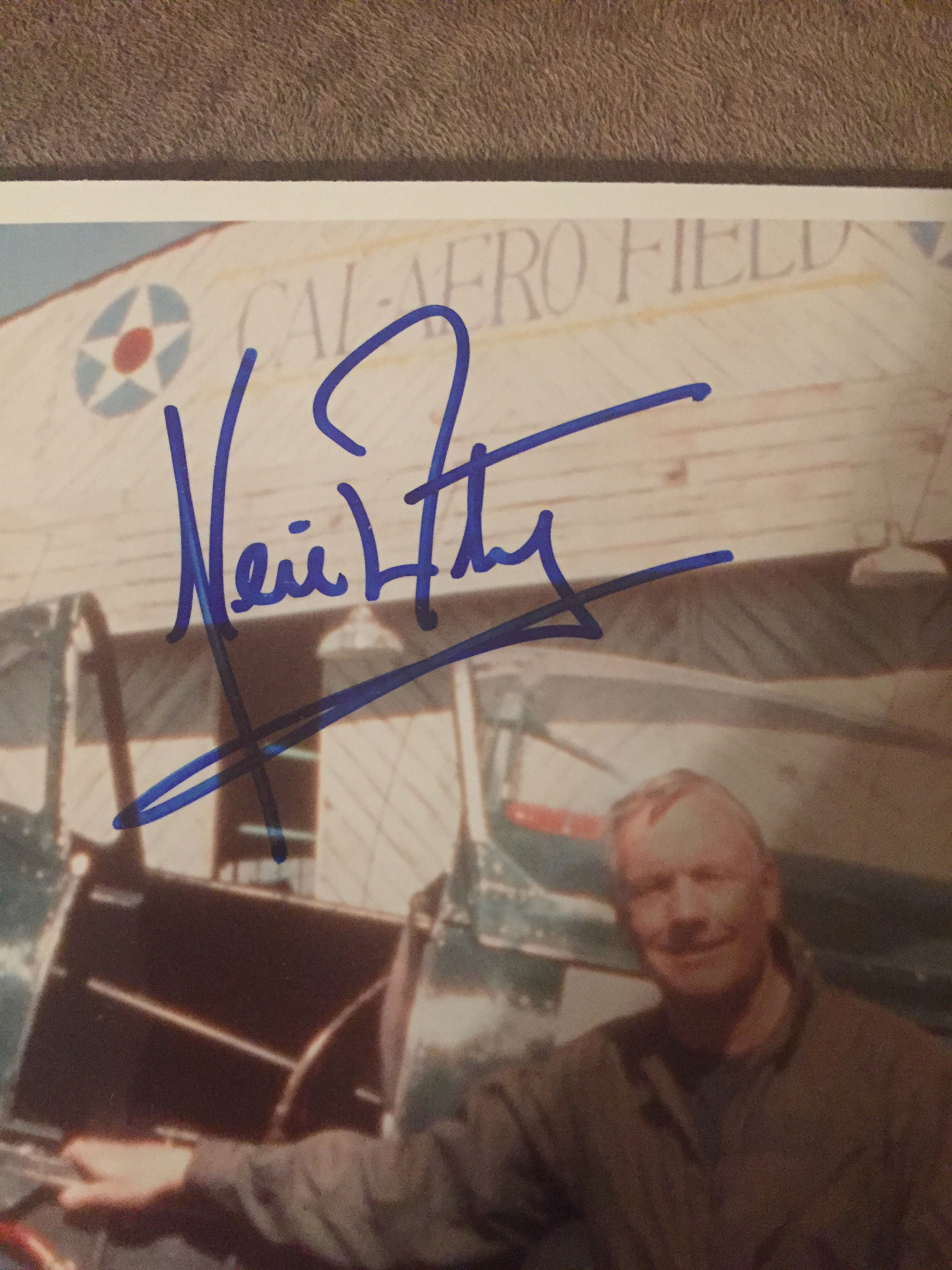 Thoughts on Neil Armstrong signed photo - collectSPACE: Messages